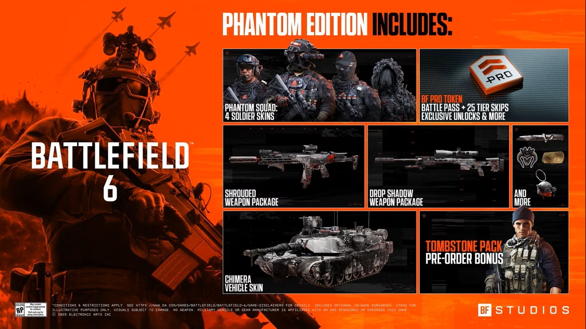 Battlefield 6 Phantom Edition: Rewards, Price, and What to Expect – 1 ...