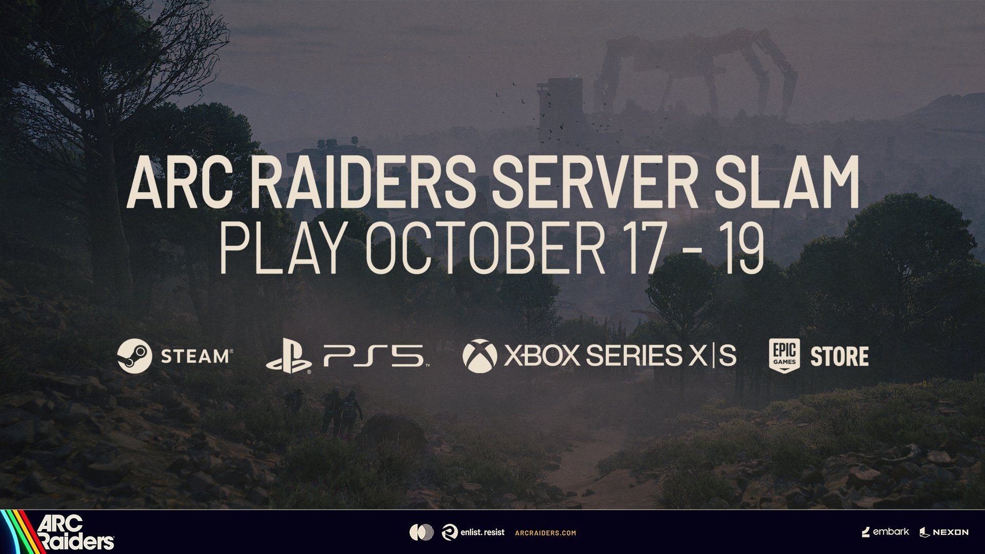 ARC Raiders Hosting Open “Server Slam” Test Ahead of Launch – 1-Up Games