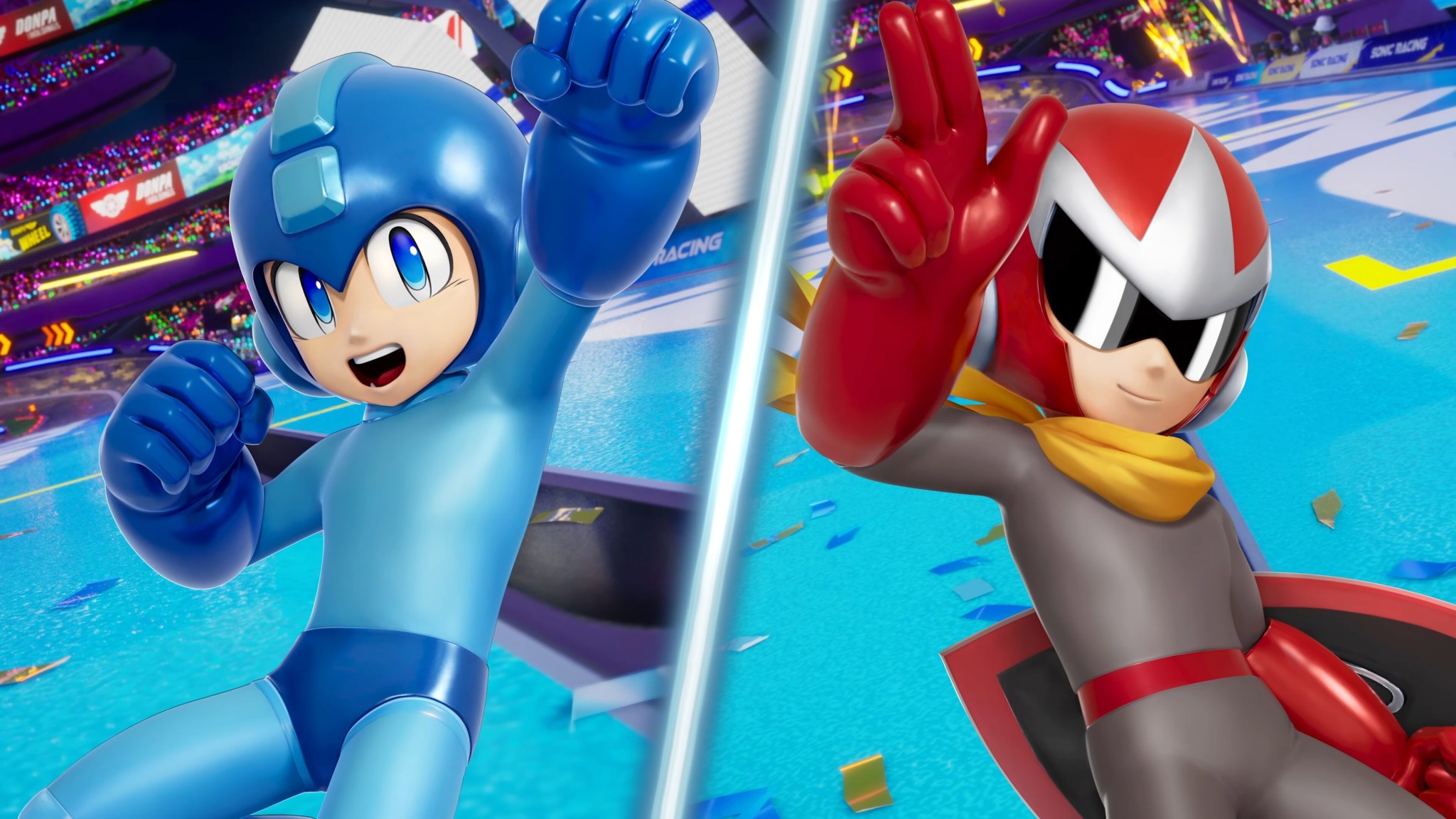 Sonic Racing: CrossWorlds x Mega Man Crossover DLC Announced – 1-Up Games